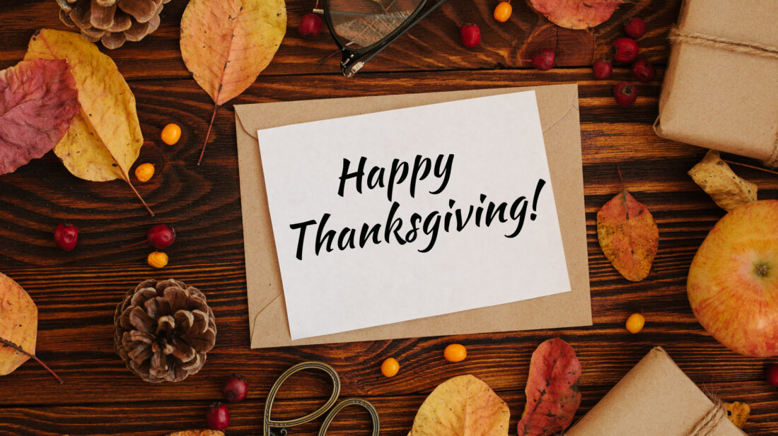We Wish You a Happy Thanksgiving as We Count Our Blessings | Financial ...